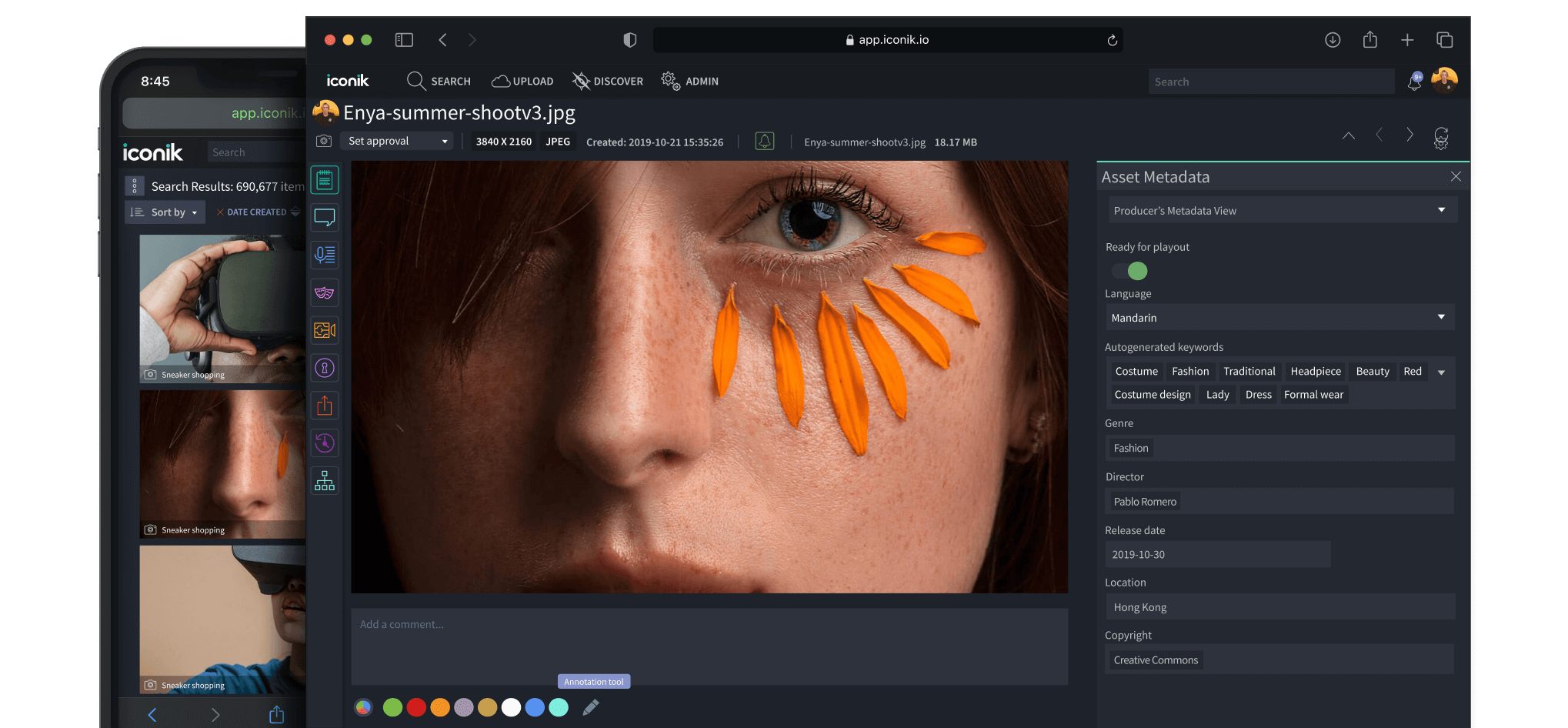 Iconik Cloud Media Management And Collaboration